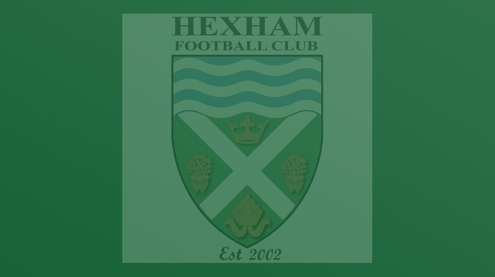 Hexham Football Club news September 2022