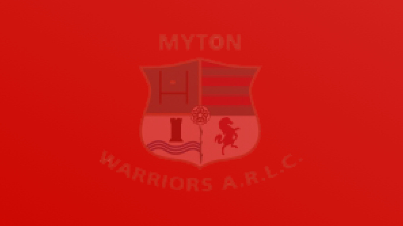 Myton Warriors U10s Award Winners
