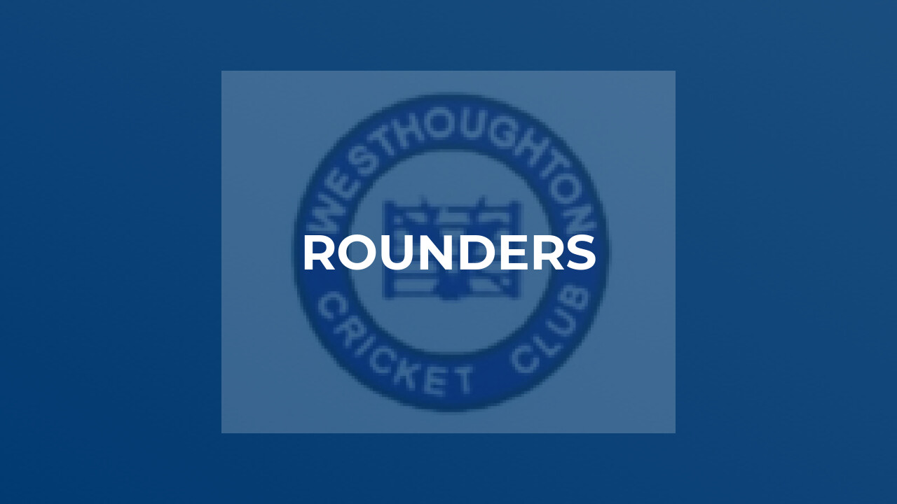 Westhoughton Cricket Club Rounders