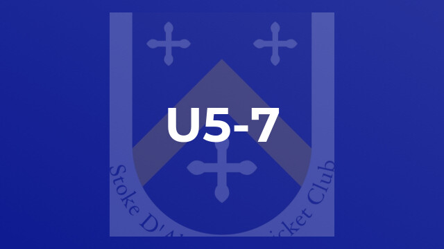 Stoke D’Abernon Cricket Club U5-7