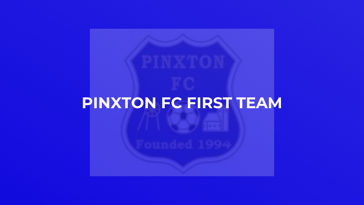 Pinxton Football Club Pinxton FC First Team