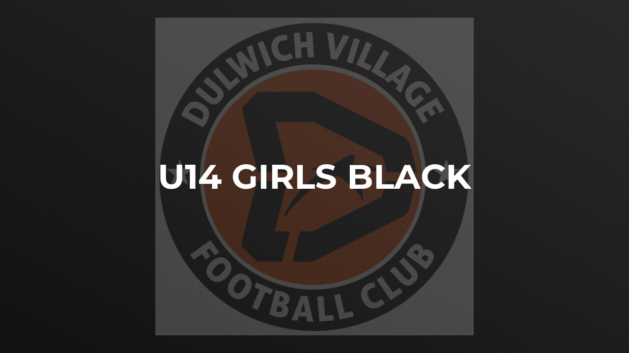 Dulwich Village Football Club U14 Girls Black Dulwich Village Football Club U14 Girls Black