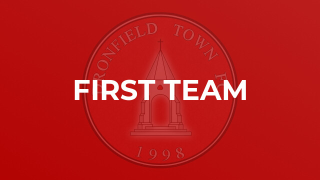 Dronfield Town Men's First First Team