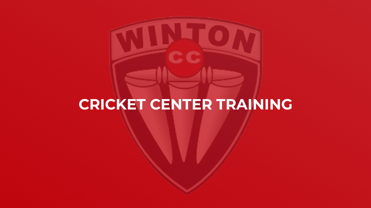 Winton Cricket Club Cricket center Training