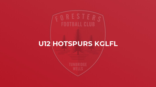 Tunbridge Wells Foresters FC U12 Hotspurs KGLFL